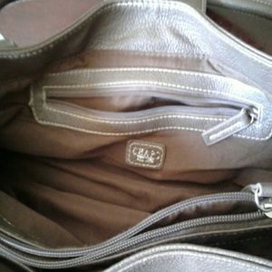 Chaps | Bags | Chaps Purse Brown 2 Handles | Poshmark